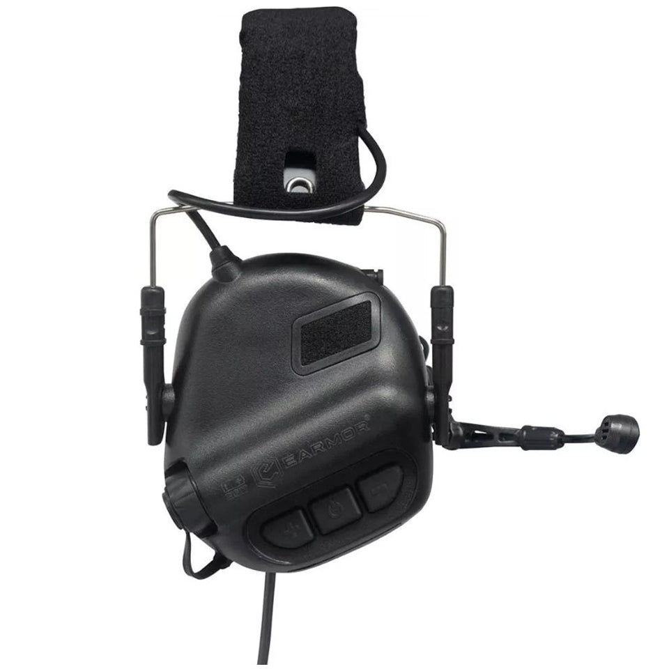 OPSMEN EARMOR M32 MOD3 Tactical Headset Aviation Communication-Black ...