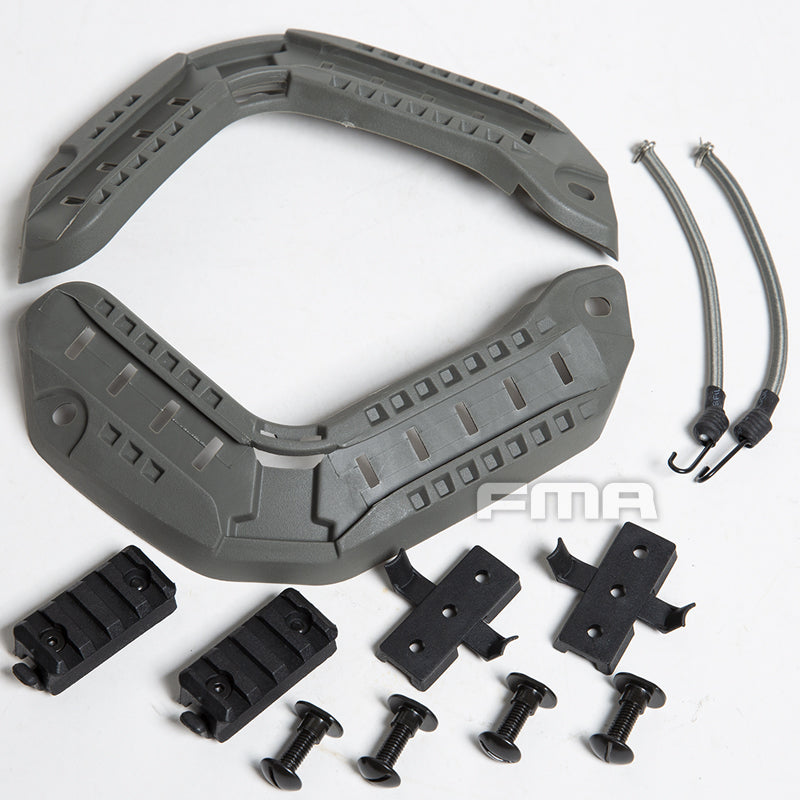 Soccer Kits FMA ARC Helmet RAILS - FAST MT (Maritime): Adjustable Moun ...