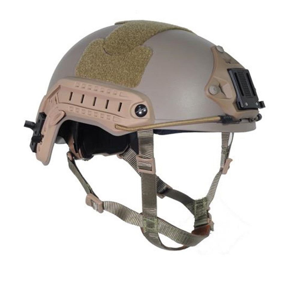 FMA Tactical Ballistic Helmet Arch high cut Helmet for Airsoft Hunting ...