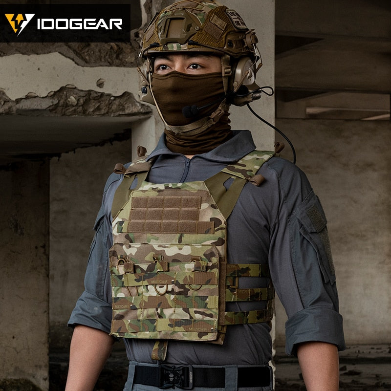 Tactical JPC 1.0 Vest Airsoft Body Armor Jumper Plate Carrier 500D ...