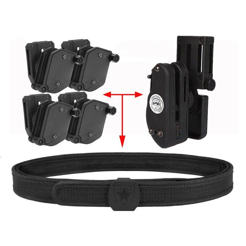 IPSC Tactical Belt & IPSC Holster & Magazine Pouch Set Tactical Multi ...