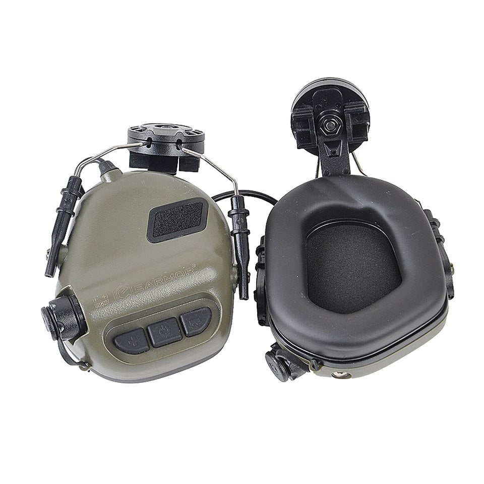 Tactical Noise Canceling Hearing Protection Headphone for FAST Helmets ...