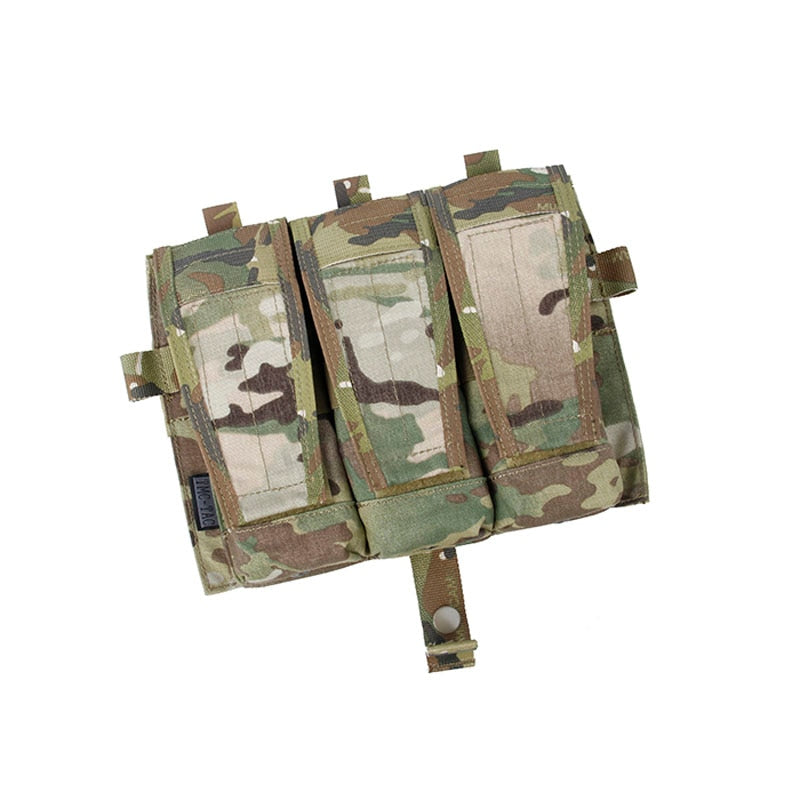 TMC Multicam Molle M4 TRIPLE MAG Pouch Bag for Tactical AVS Vest – FMA ...