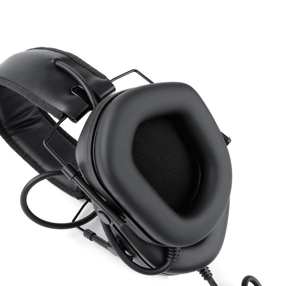 Tactical Headset Hunting Airsoft Headphone Military Shooting Headset ...